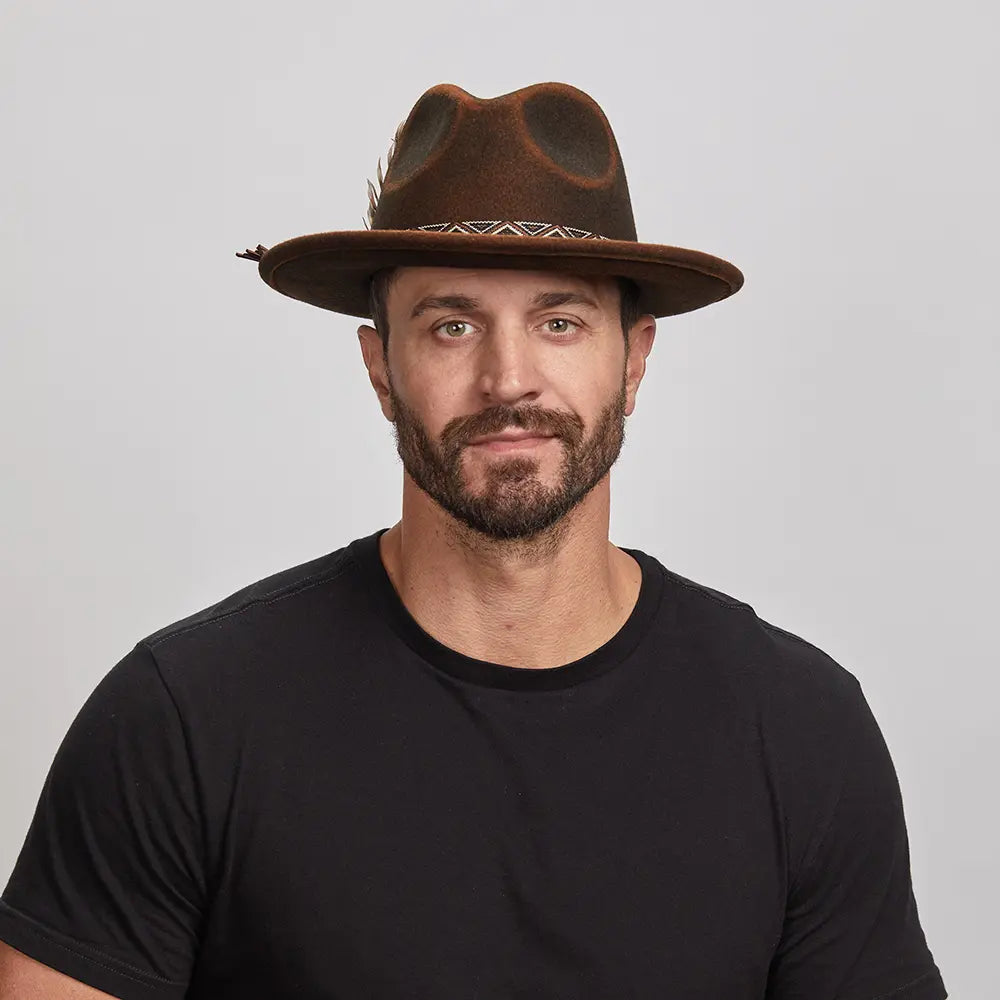 Backroad | Mens Felt Fedora Hat – American Hat Makers