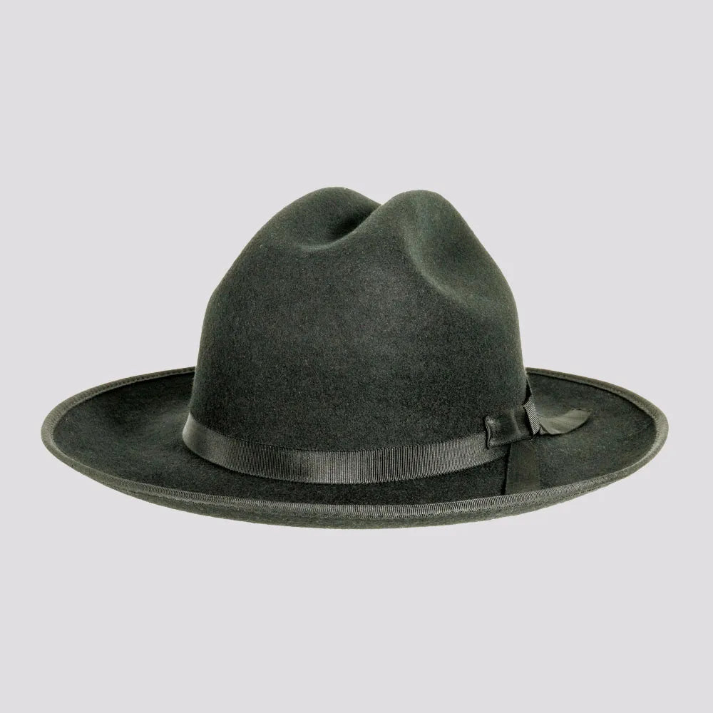 Dead End | Mens Wool Felt Open Road Fedora Hat – American Hat Makers