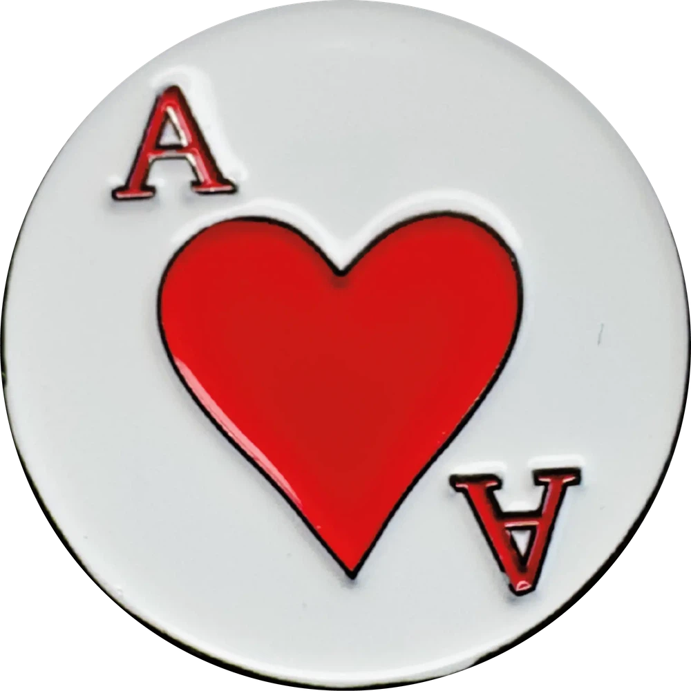 Ace Of Hearts | Magnetic Hat Pin – American Hat Makers