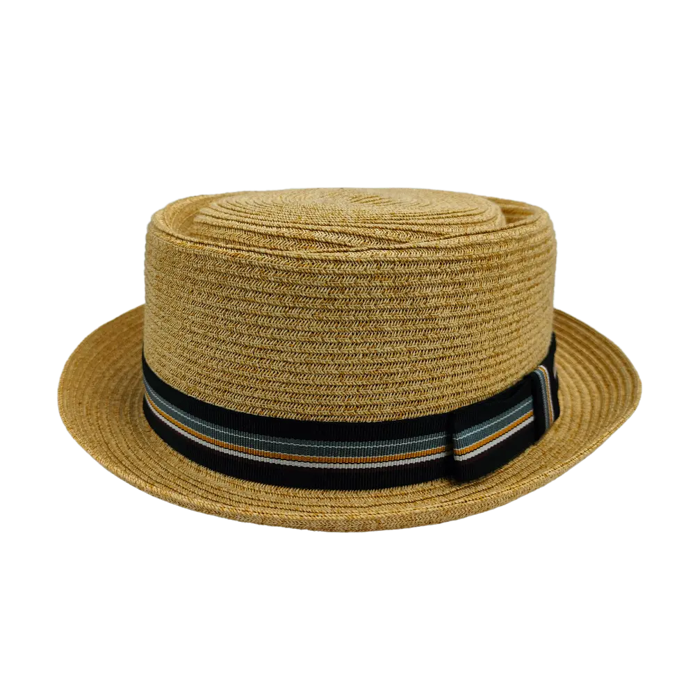 Detroit | Mens Fedora Straw Pork Pie Hat – American Hat Makers Detroit | Mens Fedora Straw Pork Pie Hat – American Hat Makers