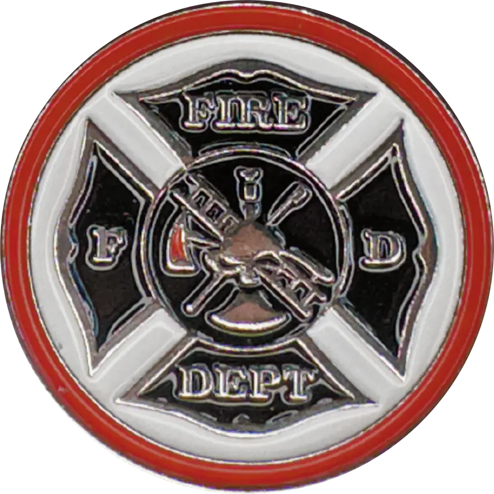 Fire Dept | Magnetic Hat Pin – American Hat Makers