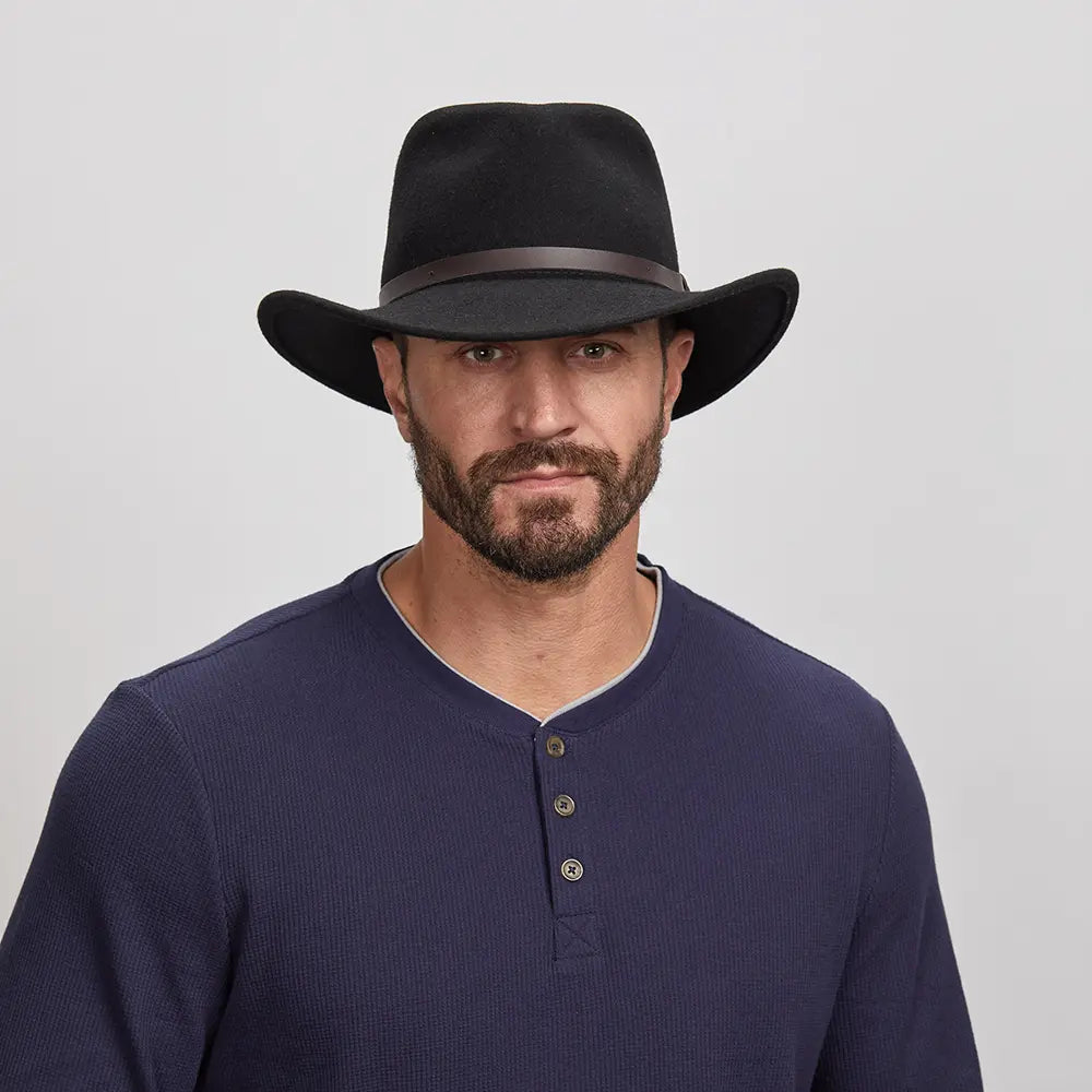 Pathfinder | Mens Wool Felt Outback Hat – American Hat Makers