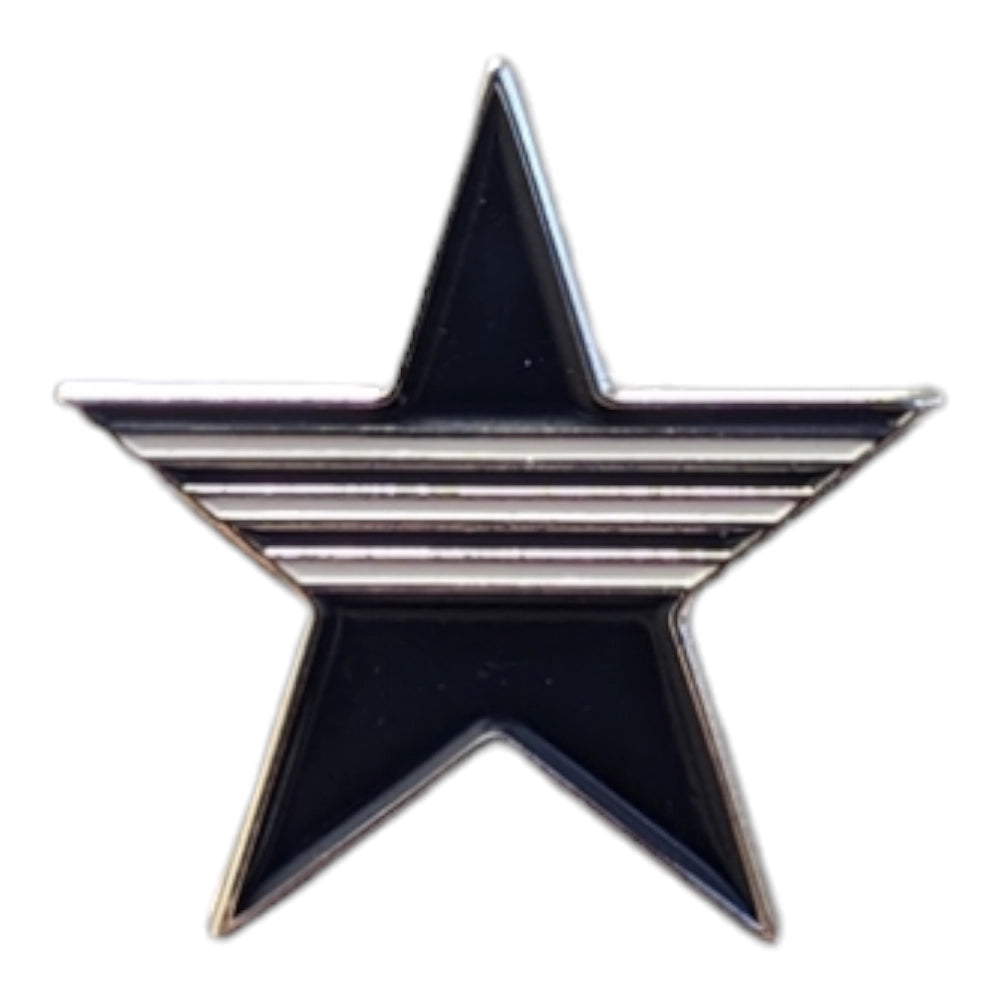 AHM Single Star | Blue Magnetic Hat Pin – American Hat Makers
