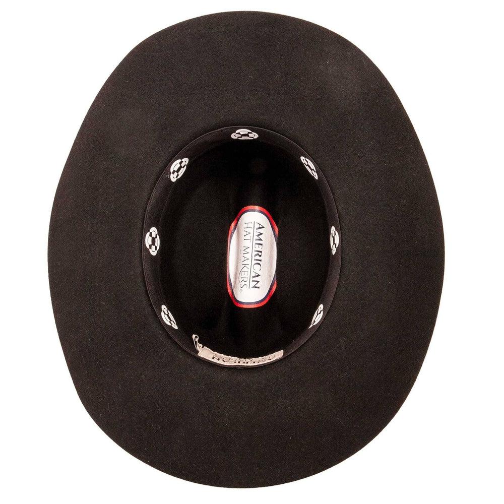 Cattleman Black | Womens Felt Black Cowgirl Hat – American Hat Makers