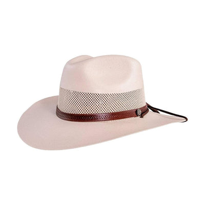 Florence | Mens Cream Wide Brim Firm Straw Sun Hat – American Hat Makers