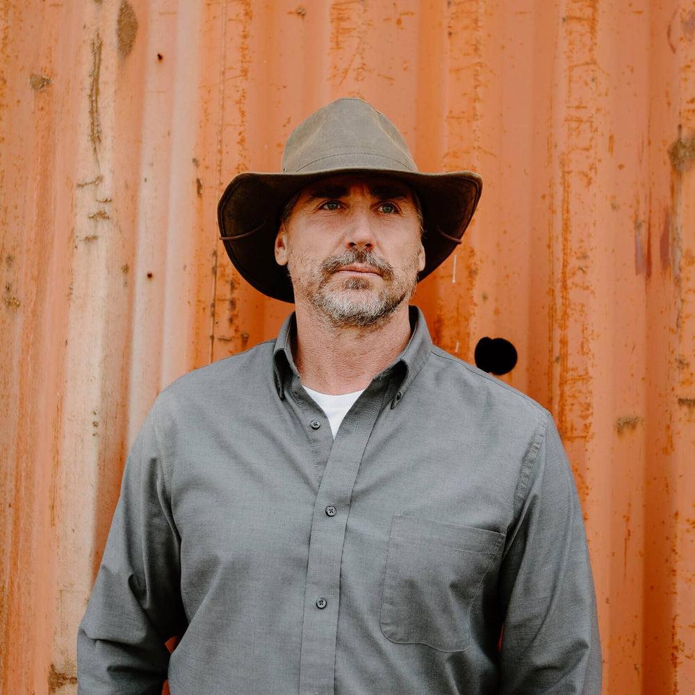 Irwin | Mens Western Weathered Outback Hat – American Hat Makers