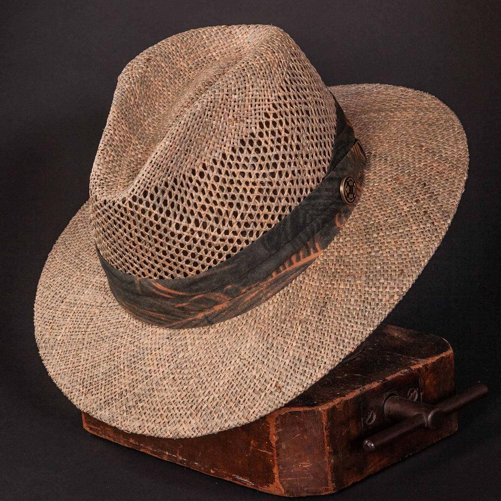Seagrass - Mens Straw Sun Hat by American Hat Makers