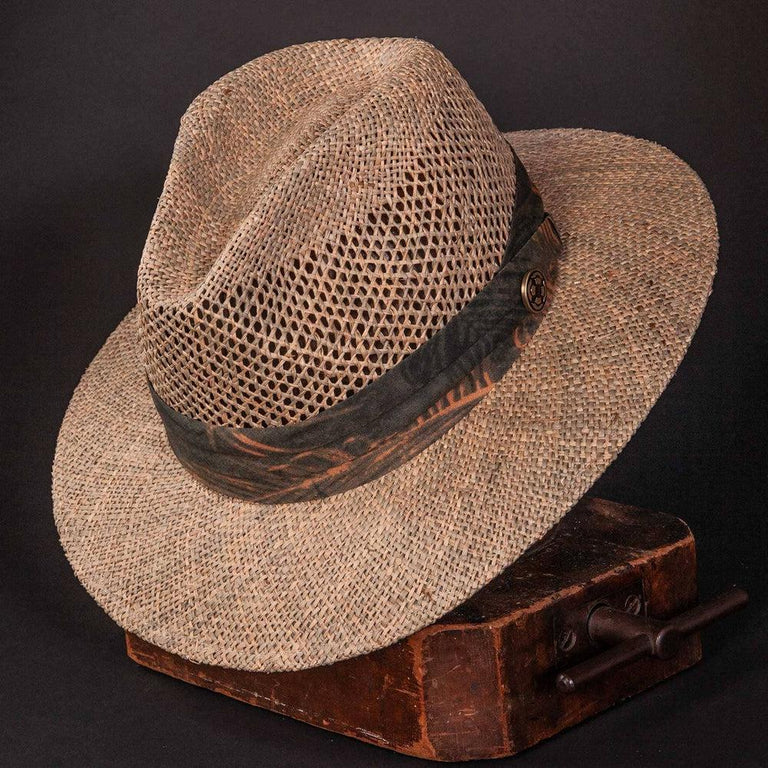 Seagrass - Mens Straw Sun Hat by American Hat Makers