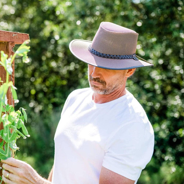 Soaker | Mens Breathable Wide Brim Sun Hat – American Hat Makers