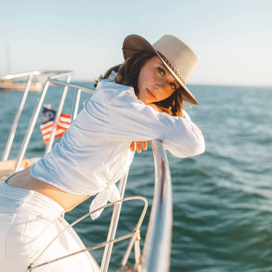 Womens Sun Hat - The Soaker by American Hat Makers
