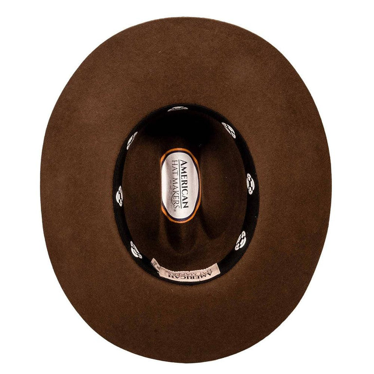 Cattleman | Mens Felt Cowboy Hat with Western Hat Band – American Hat ...