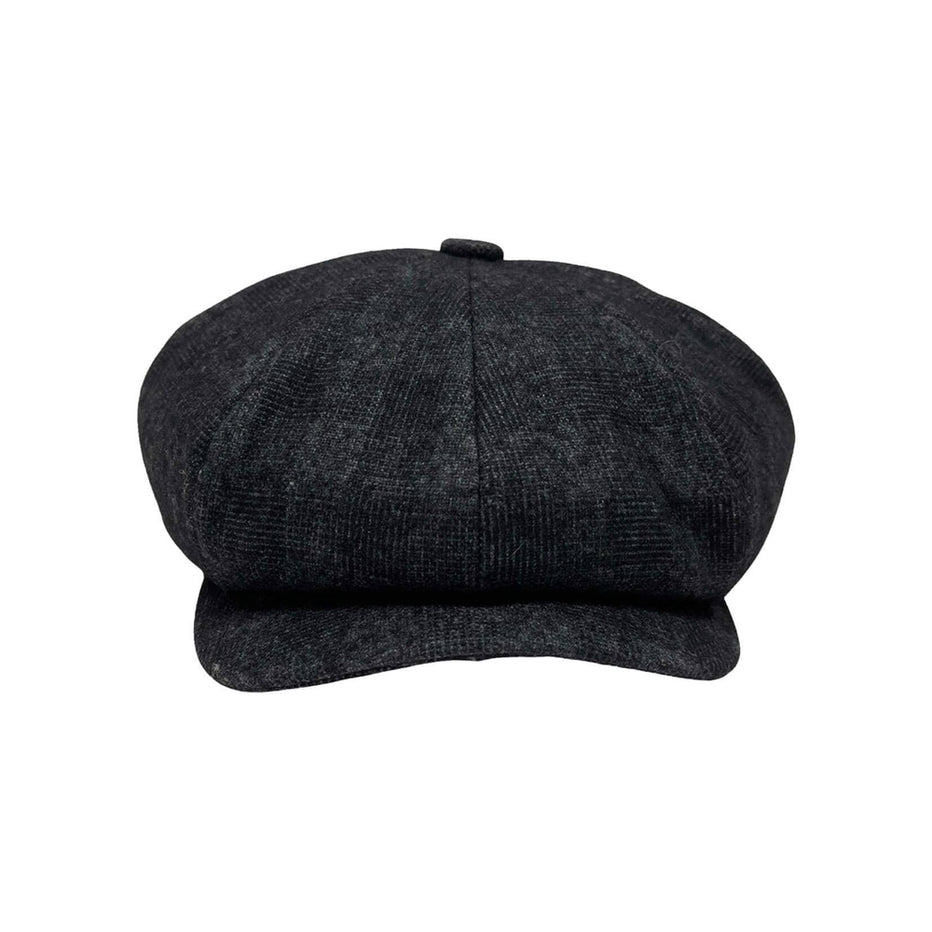 Argo | Mens Charcoal 8 Panel Newsboy Cap – American Hat Makers