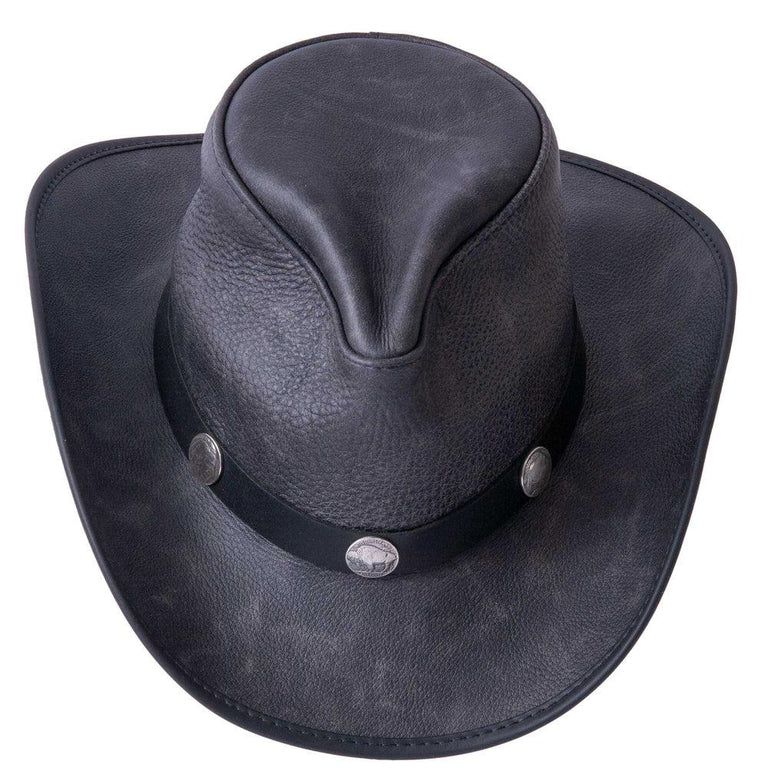 Cyclone | Mens Leather Cowboy Hat – American Hat Makers
